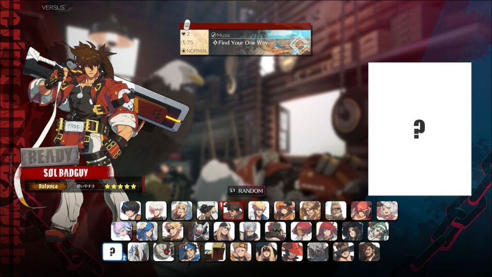 A tela de seleção de personagens atualizada para Guilty Gear Strive ...